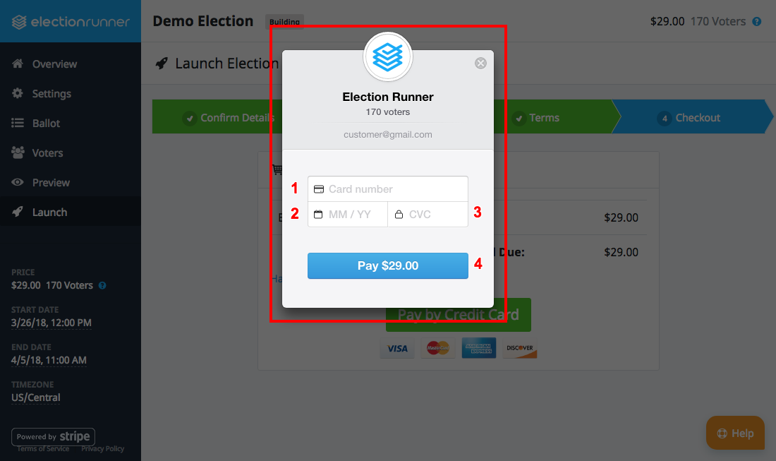 How to Launch an Election | Election Runner Support